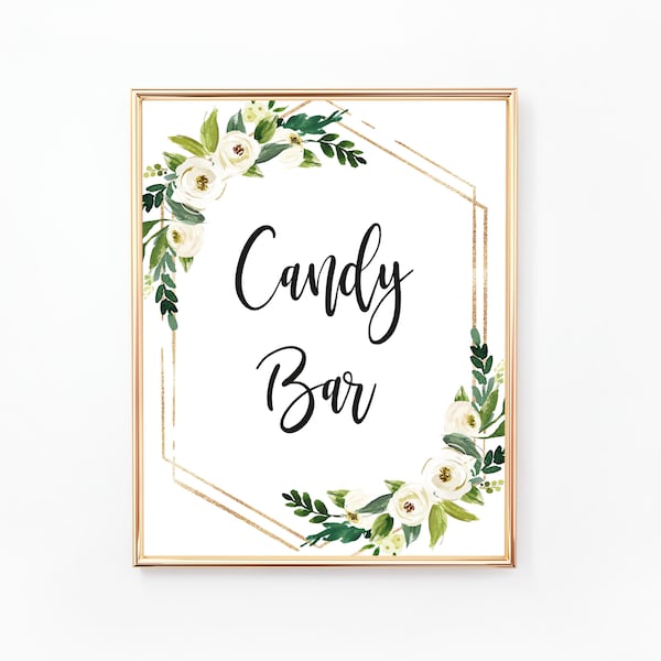 Candy Table Signs - Etsy