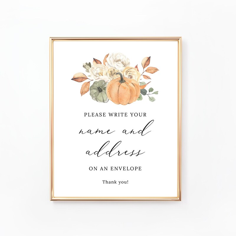 Address an Envelope Sign - Etsy