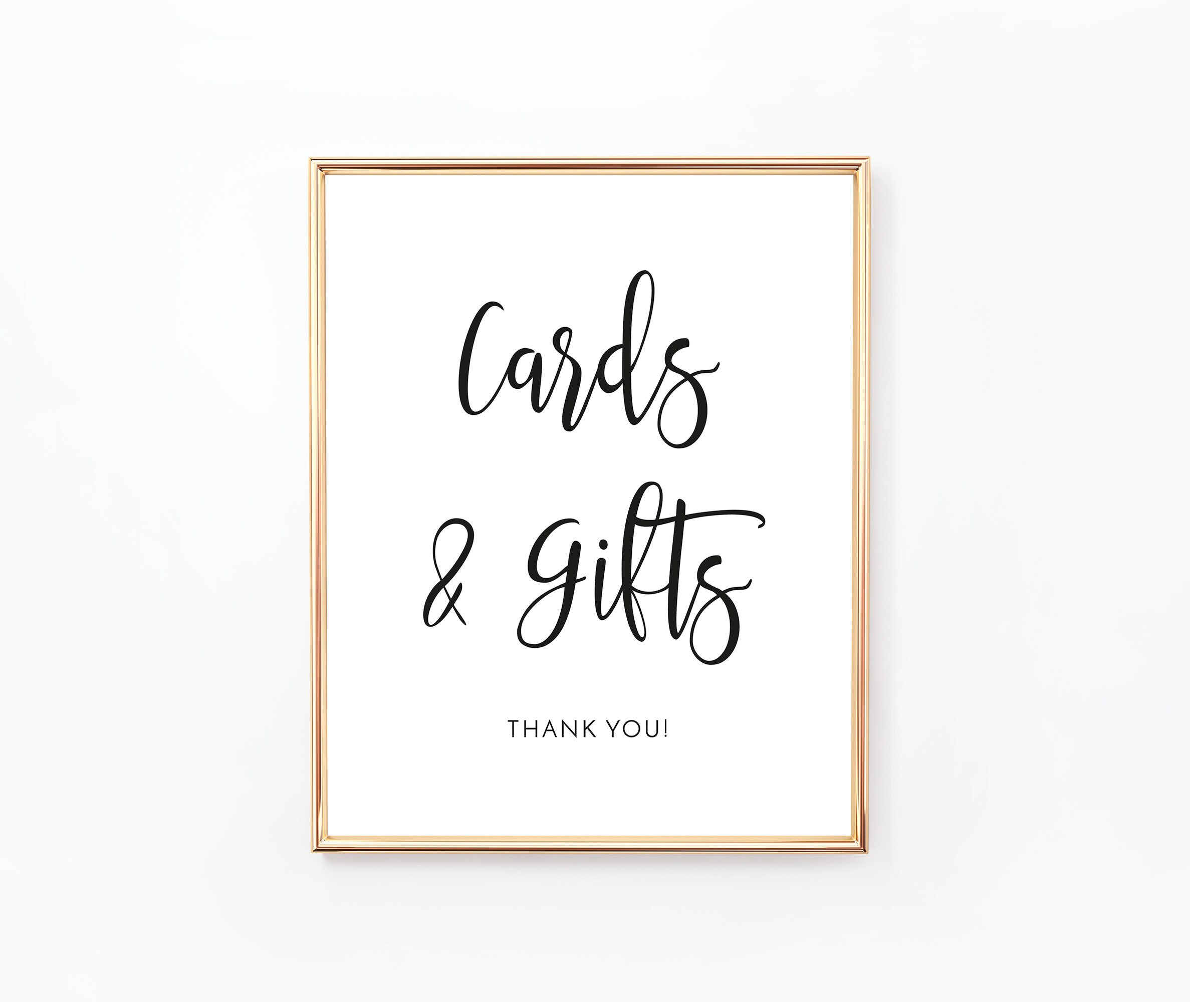 Cards and Gifts Sign Cards and Gifts Table Wedding Sign | Etsy