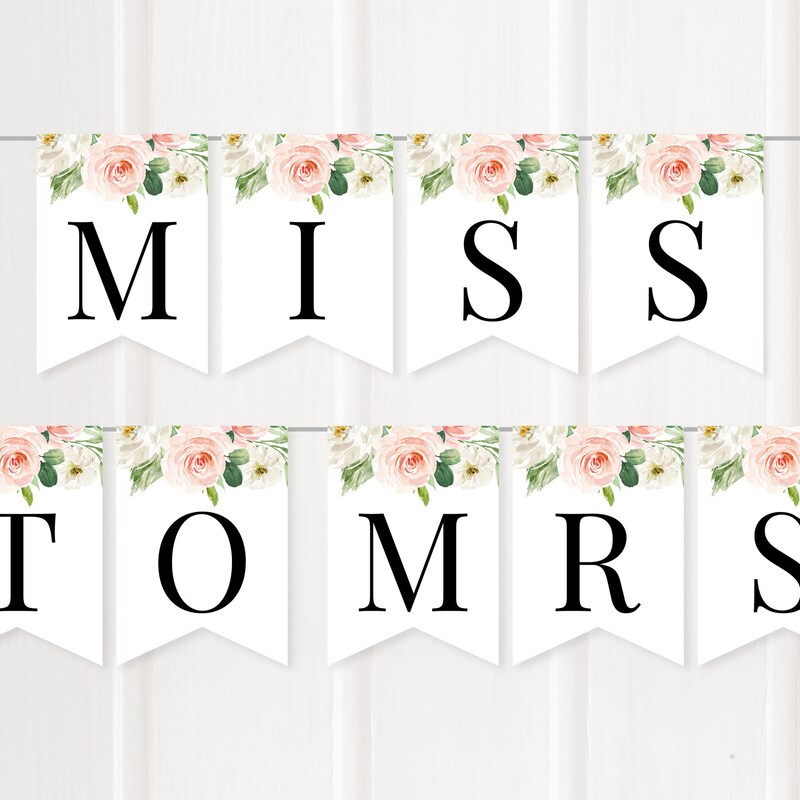 Miss to Mrs Printables - Etsy