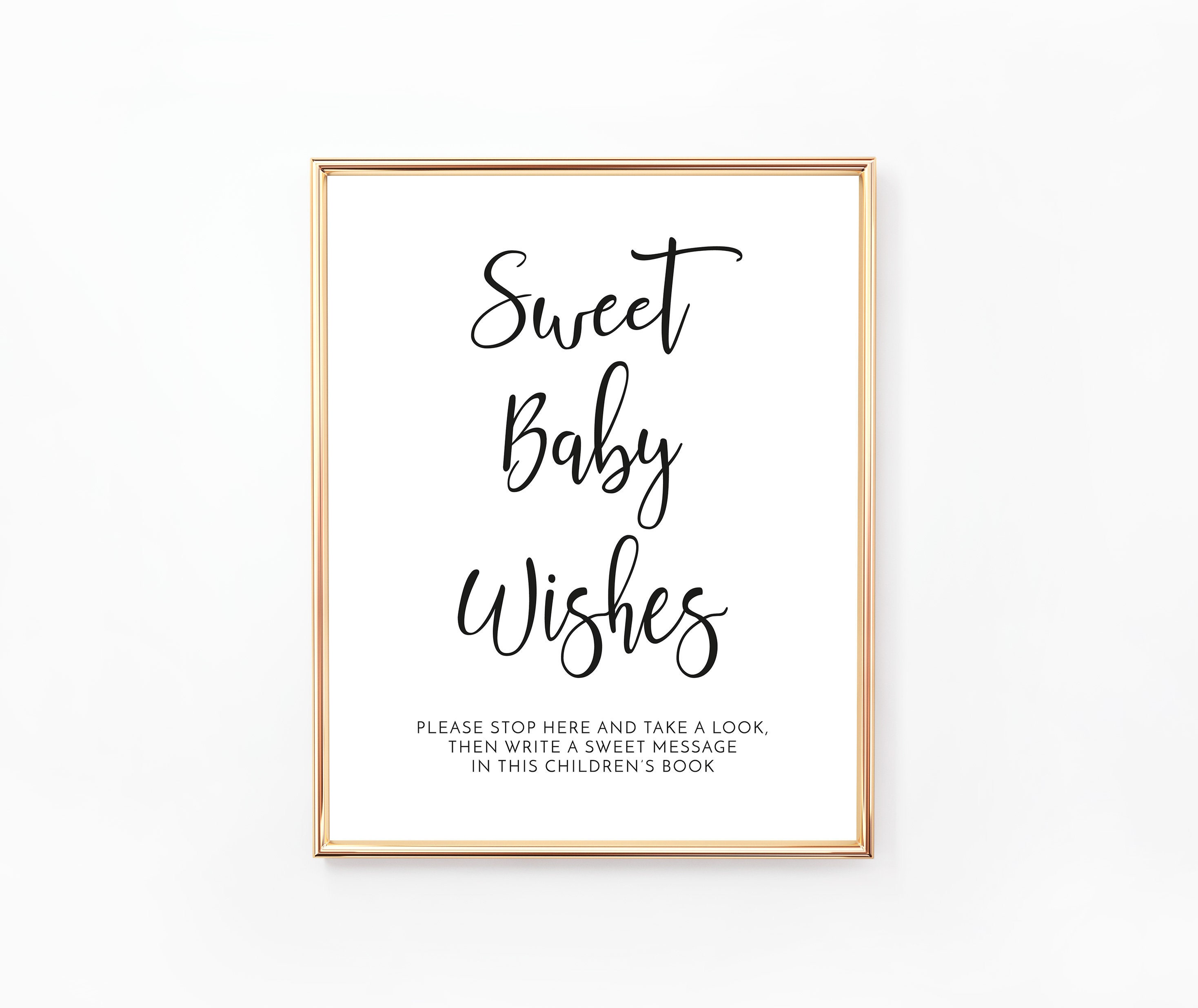 Baby Girl Wish List Printable