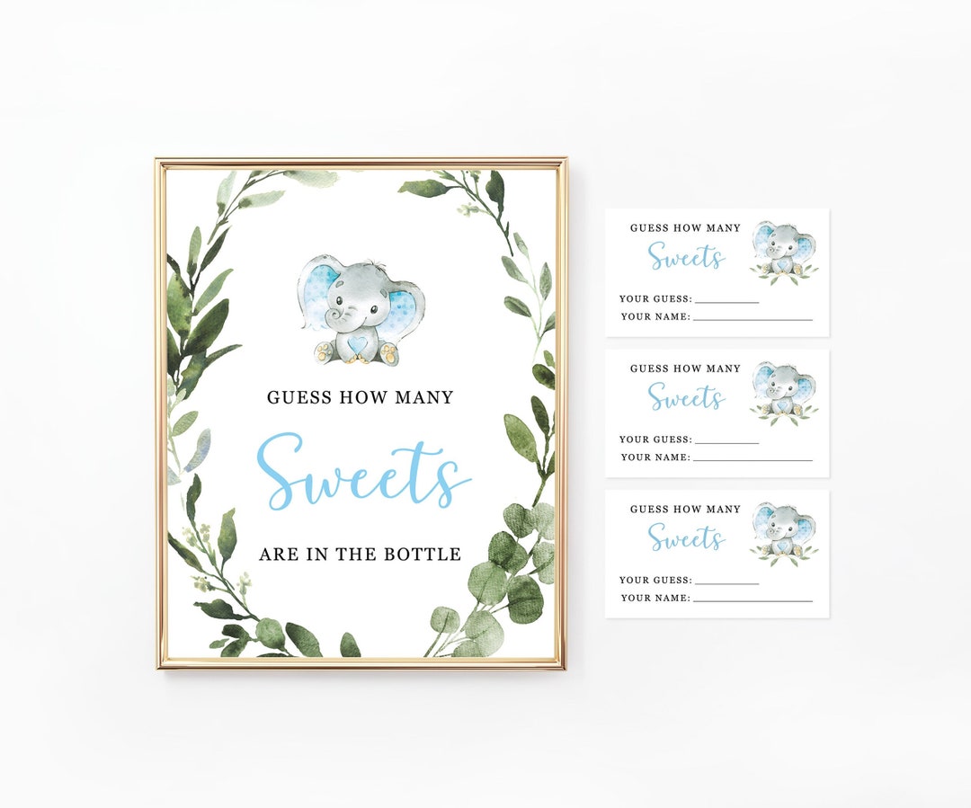 Guess How Many Sweets Game, How Many Sweets Are in the Bottle, Baby ...