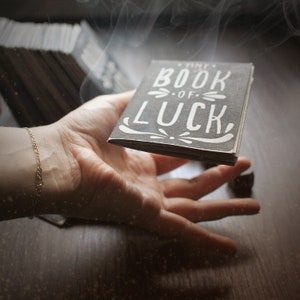 Handmade Linoprinted Tiny Book of Luck Zine Limited Edition - Etsy