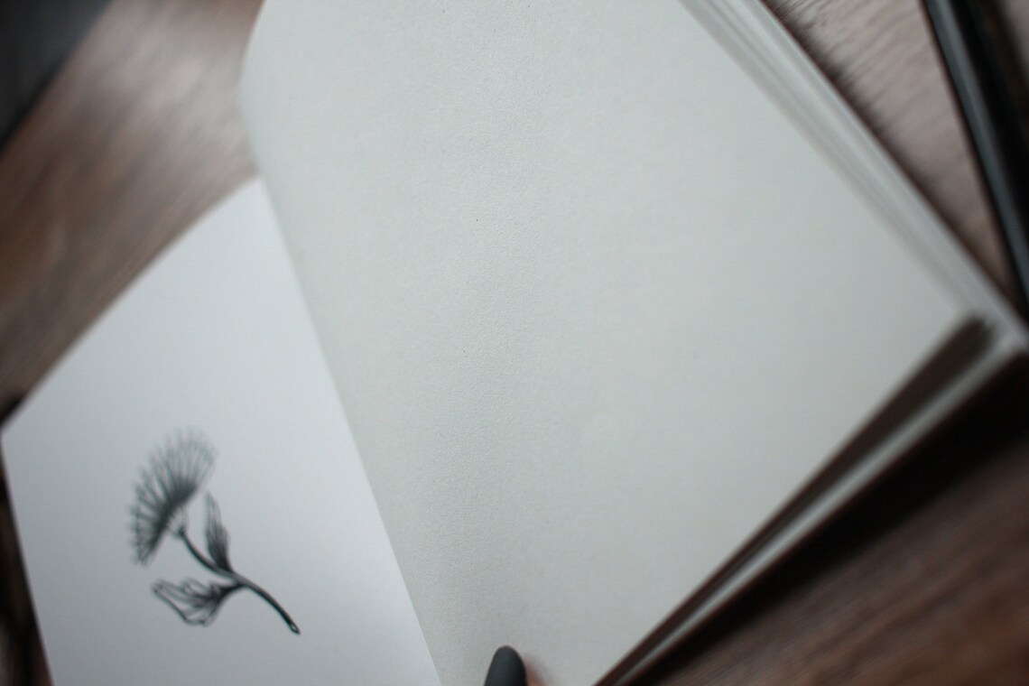 Handmade Notebook Flower Design Din A6 | Etsy