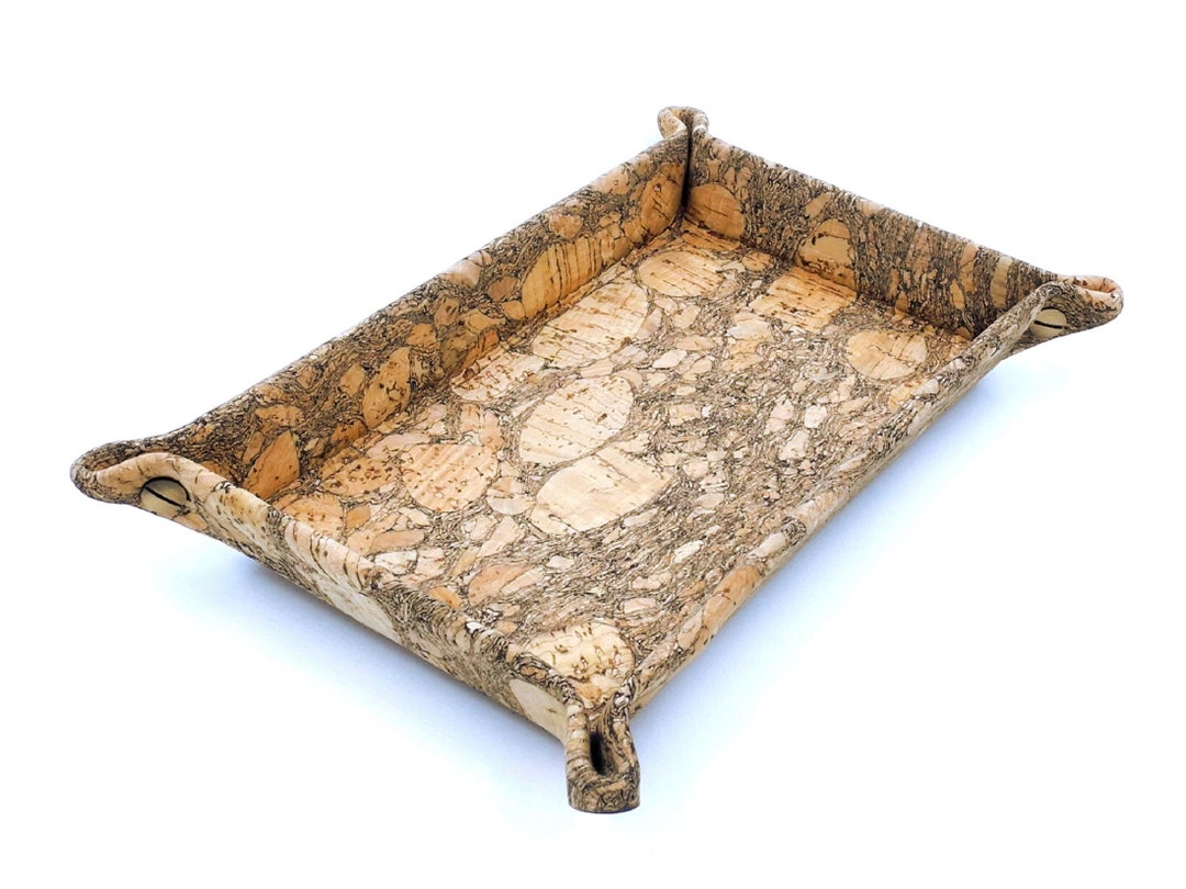 Cork Valet Tray, Vegan Gift for Her & Him, Original Gift for Kids ...