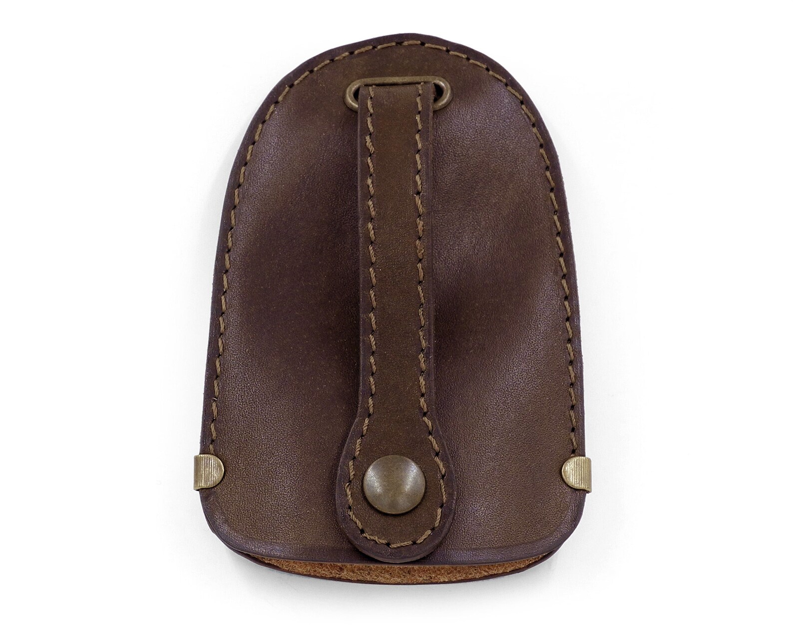 Leather Keychain Leather Key Fob Key Chain Gift for Her | Etsy