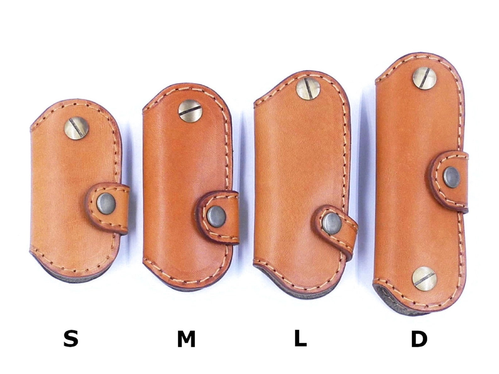 Compact Key Organizer, Leather Keychain, Personalized Key Organizer ...