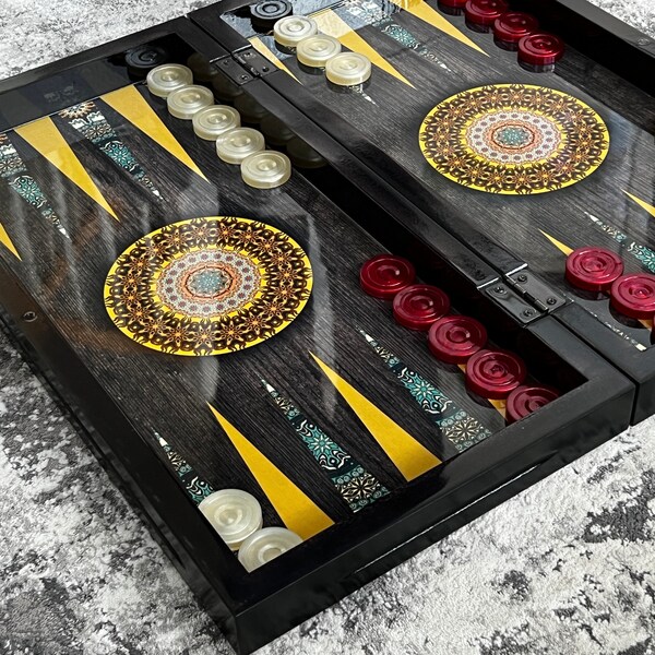 Backgammon Etsy 