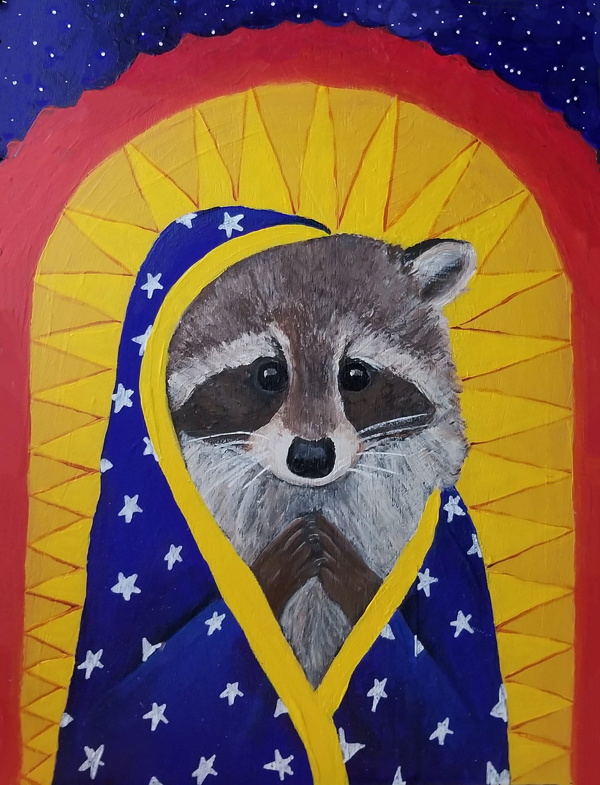 Raccoon Totem