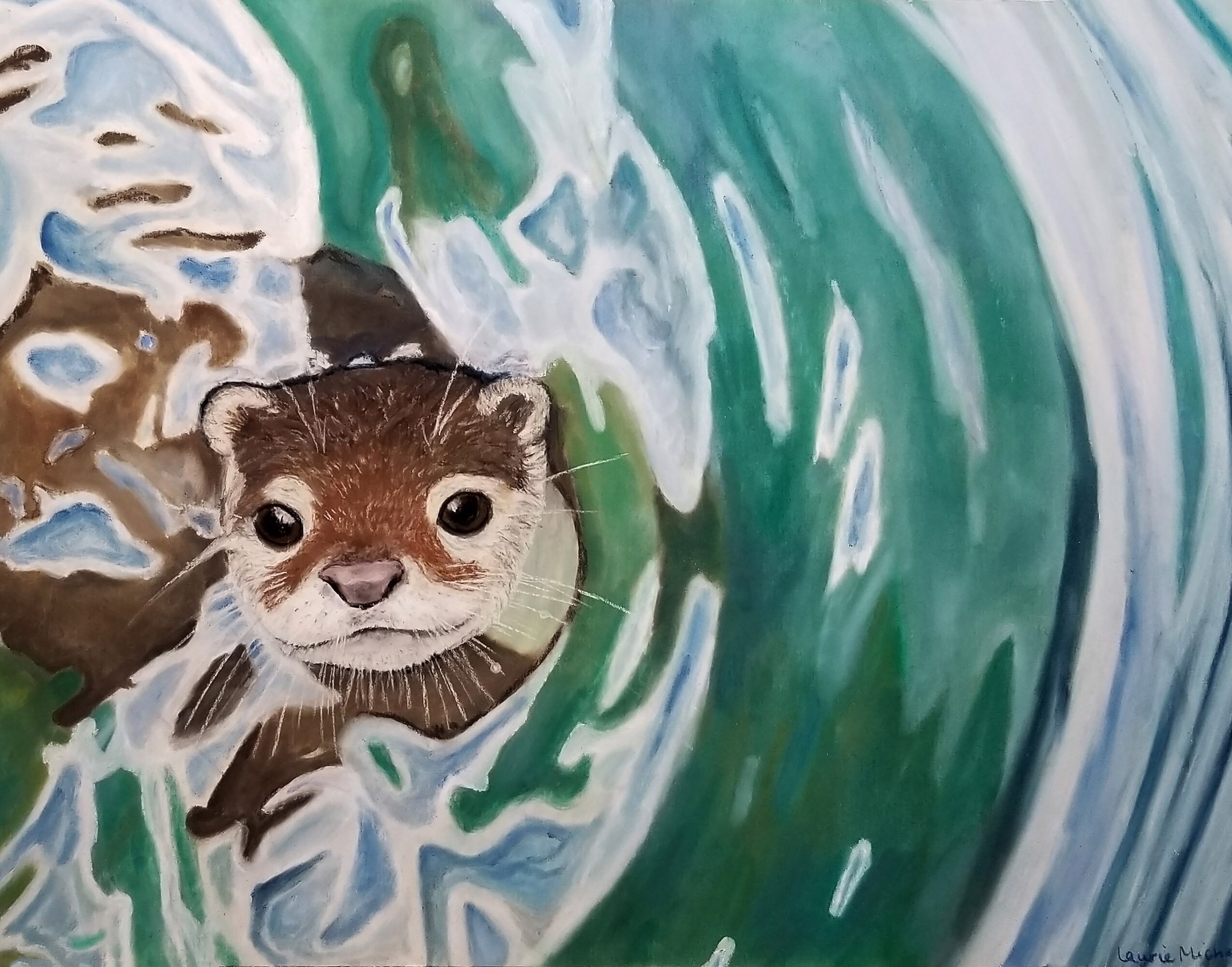 River Otter Art