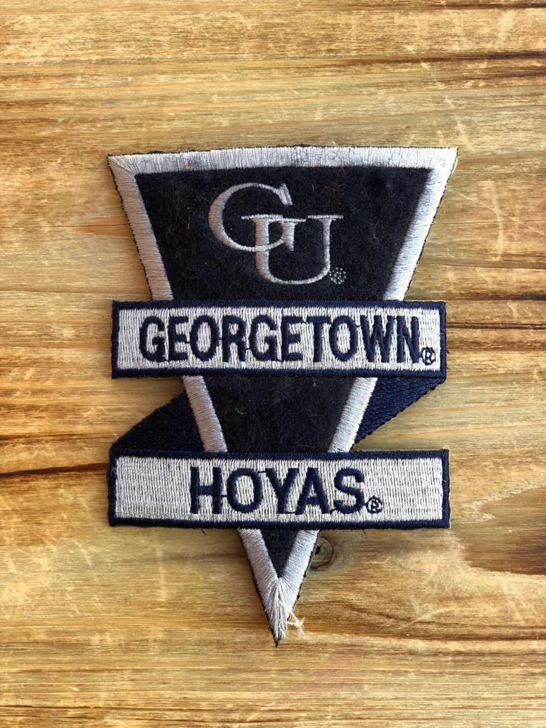 NOS Vintage Georgetown Iron on Patch - Etsy