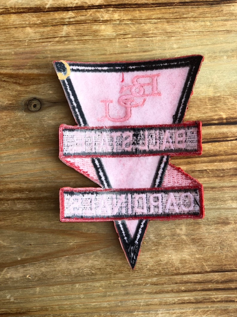 NOS Vintage Ball State Iron on Patch - Etsy