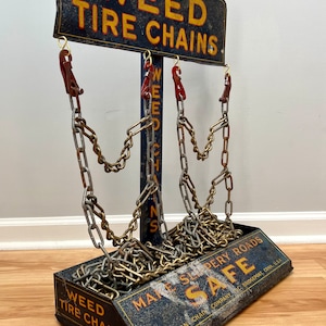 1920s Weed Chains Countertop Display With Original Chains and Bag - Etsy