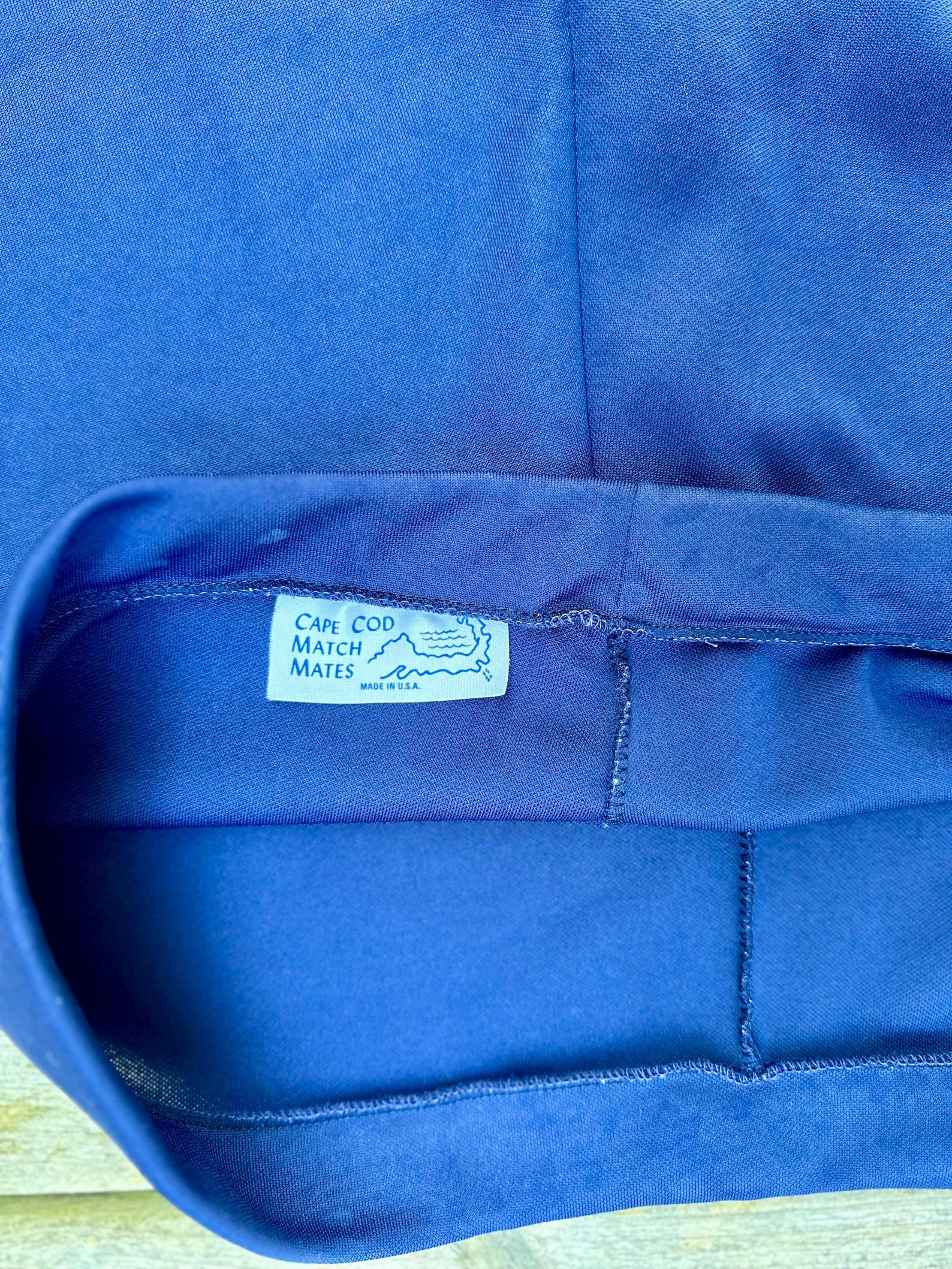 Vtg 70s Cape Cod Match Mates Navy Polyester Pants - Etsy