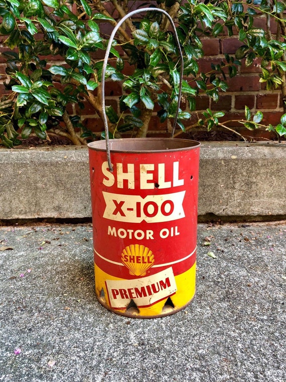 Original 5 Quart Shell Oil Can - Etsy