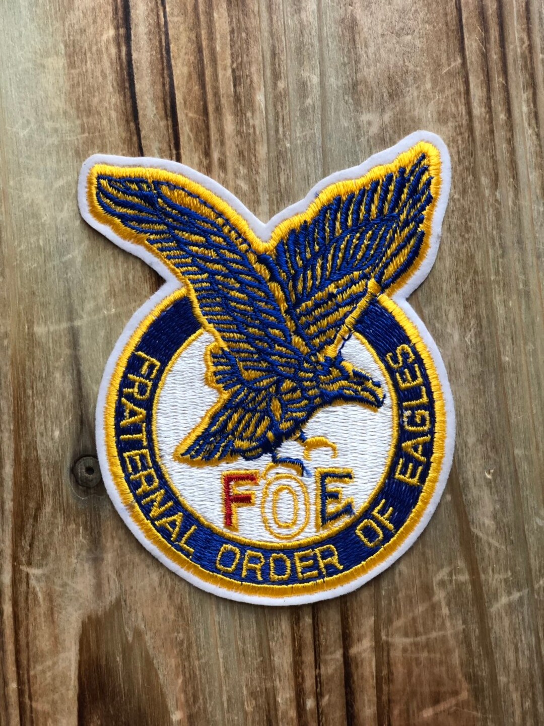 NOS Vintage FOE Sew on Patch - Etsy