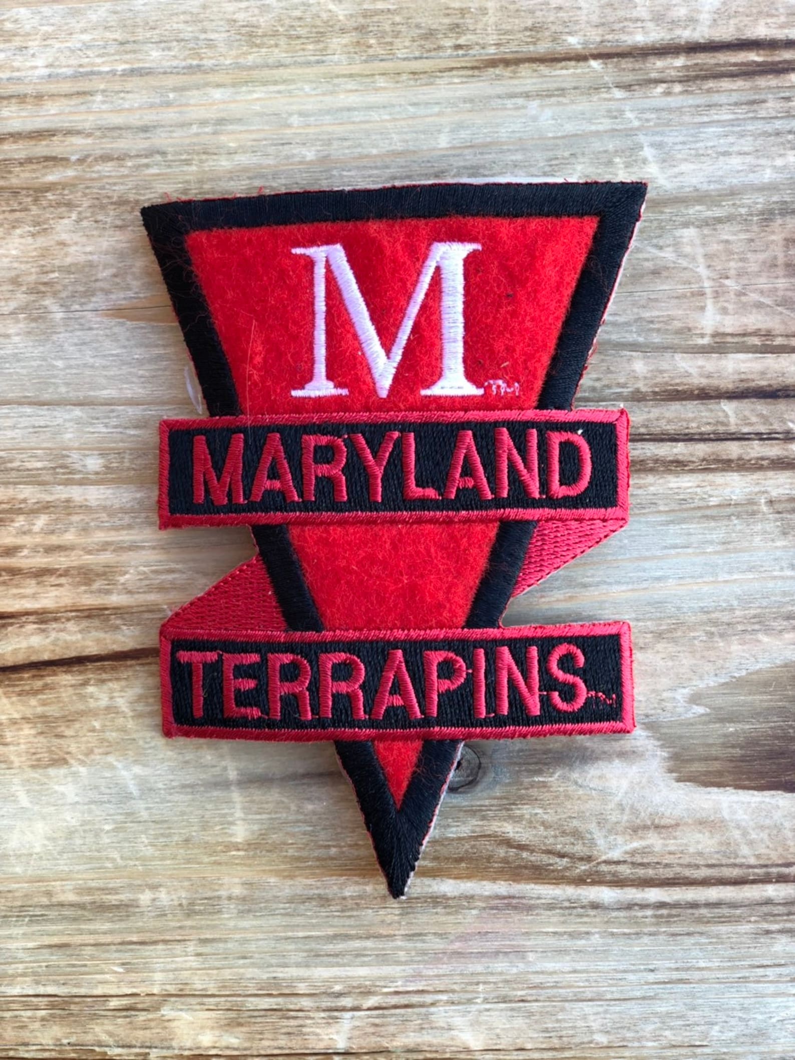 NOS Vintage Maryland Iron on Patch - Etsy