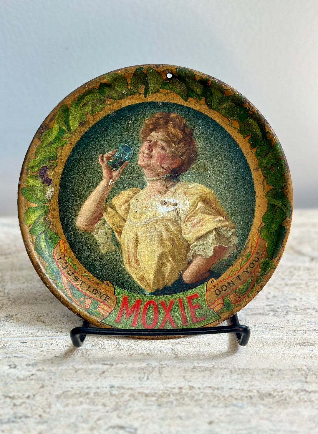 Original Moxie Soda Tip Tray - Etsy