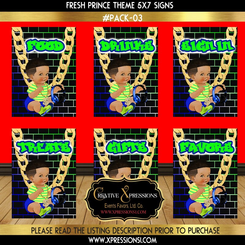 Prince Theme - Etsy