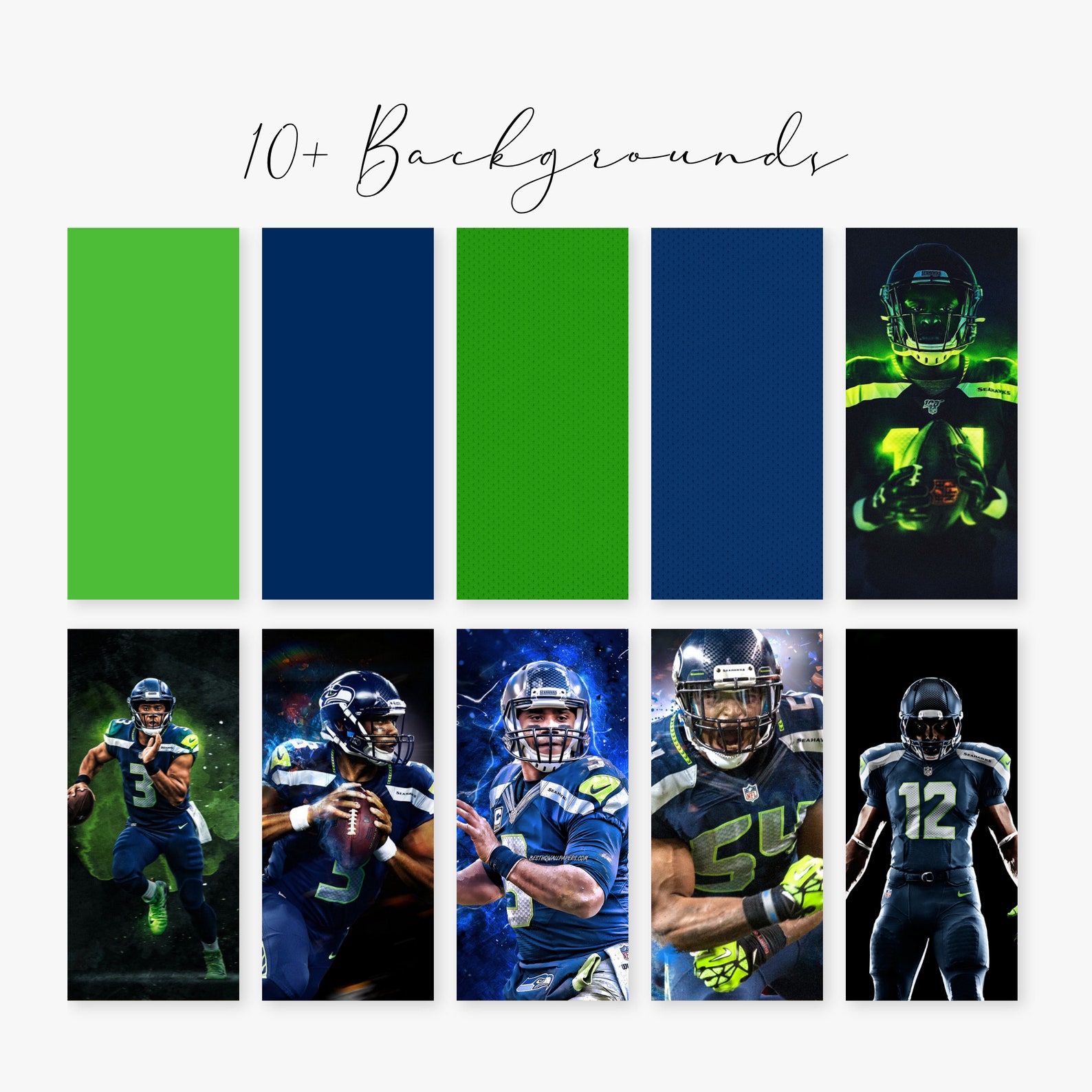 Seattle Seahawks Ios14 Icon Theme Pack Ios14 Icons Bundle - Etsy