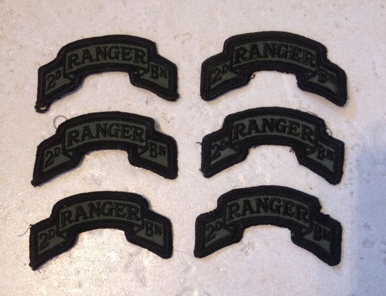 Vintage U.S. Army 2nd Ranger Scroll | Etsy
