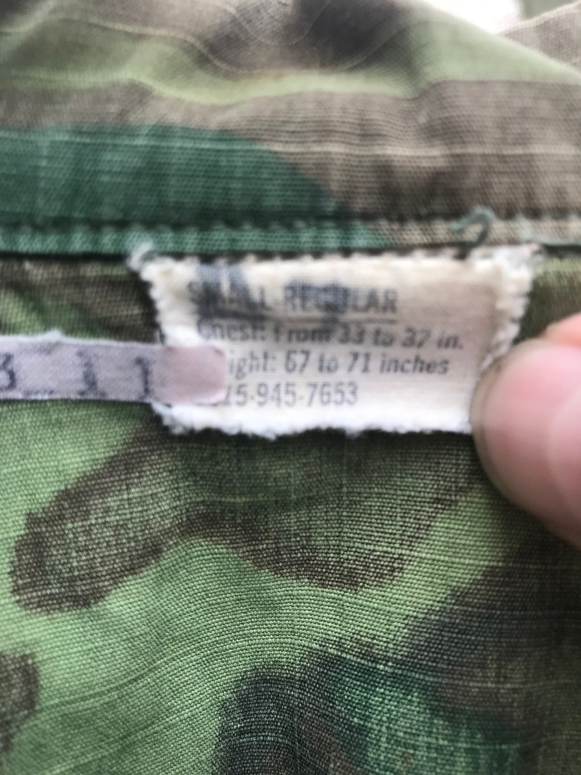 Vintage Vietnam Era Marine ERDL Jacket - Etsy