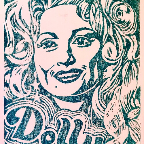 Dolly Virgin Mary A4 Art Print Religious Quote Country Music Etsy