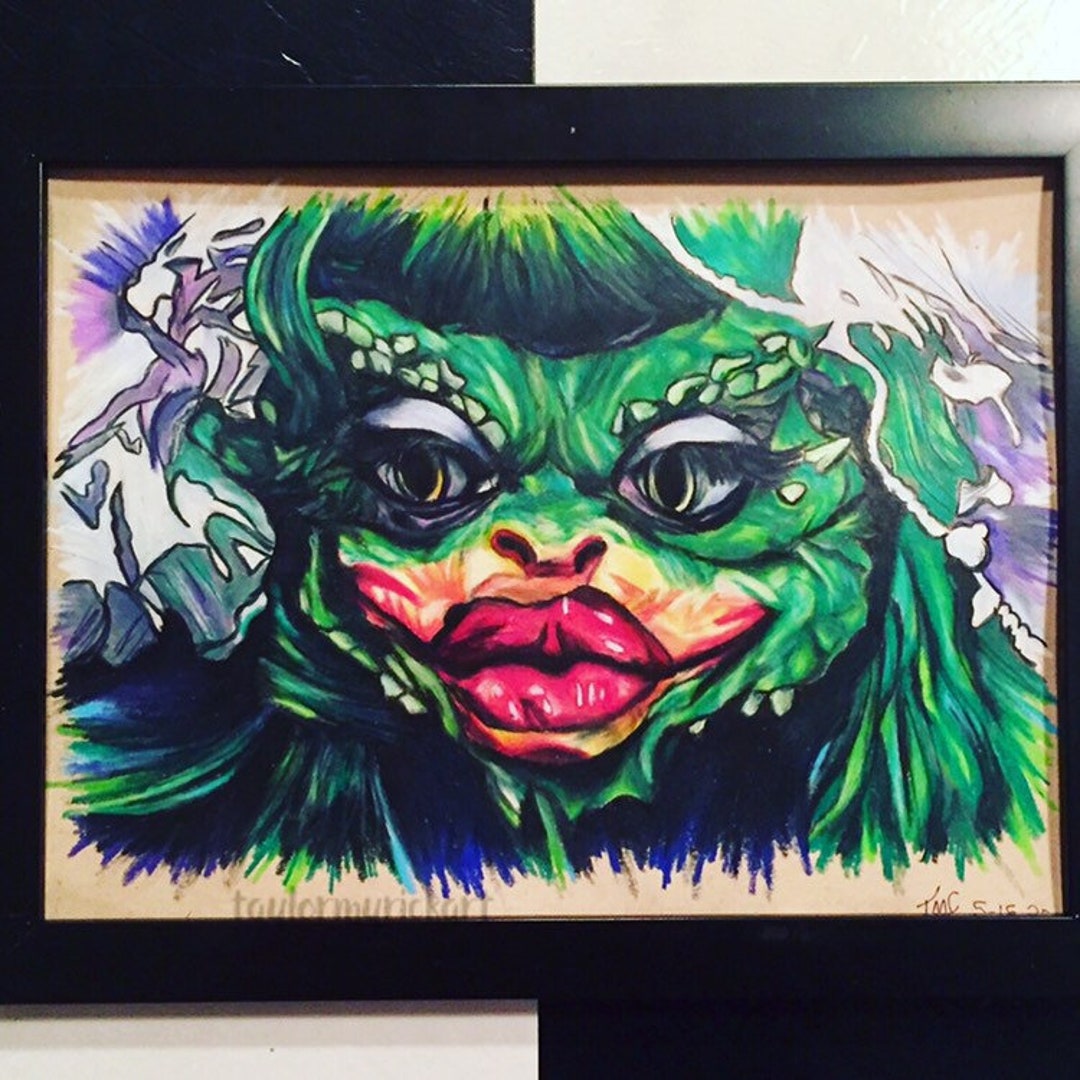 Gremlins 2 Girl Drawing - Etsy