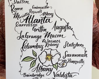 Georgia State Flower | Etsy