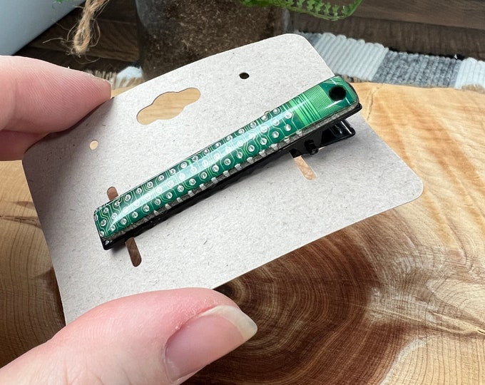 Circuit Board Hair Clip - Etsy