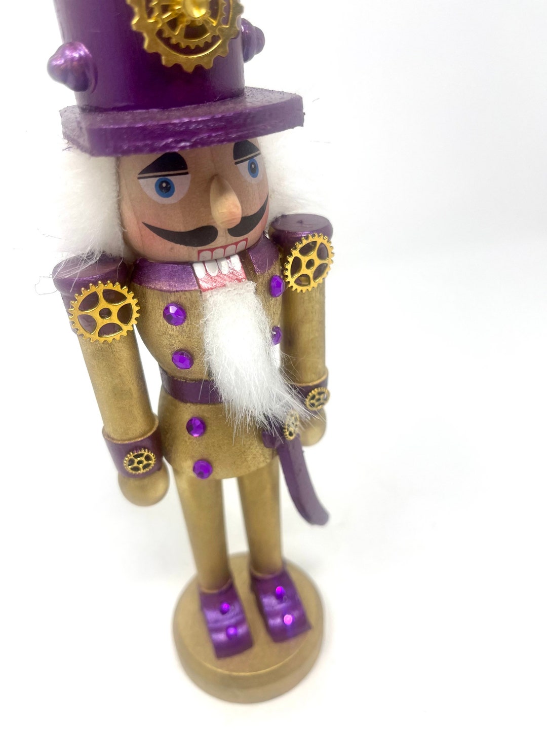 Steampunk Nutcracker • Gears Industrial Unique Medium Size Collection ...