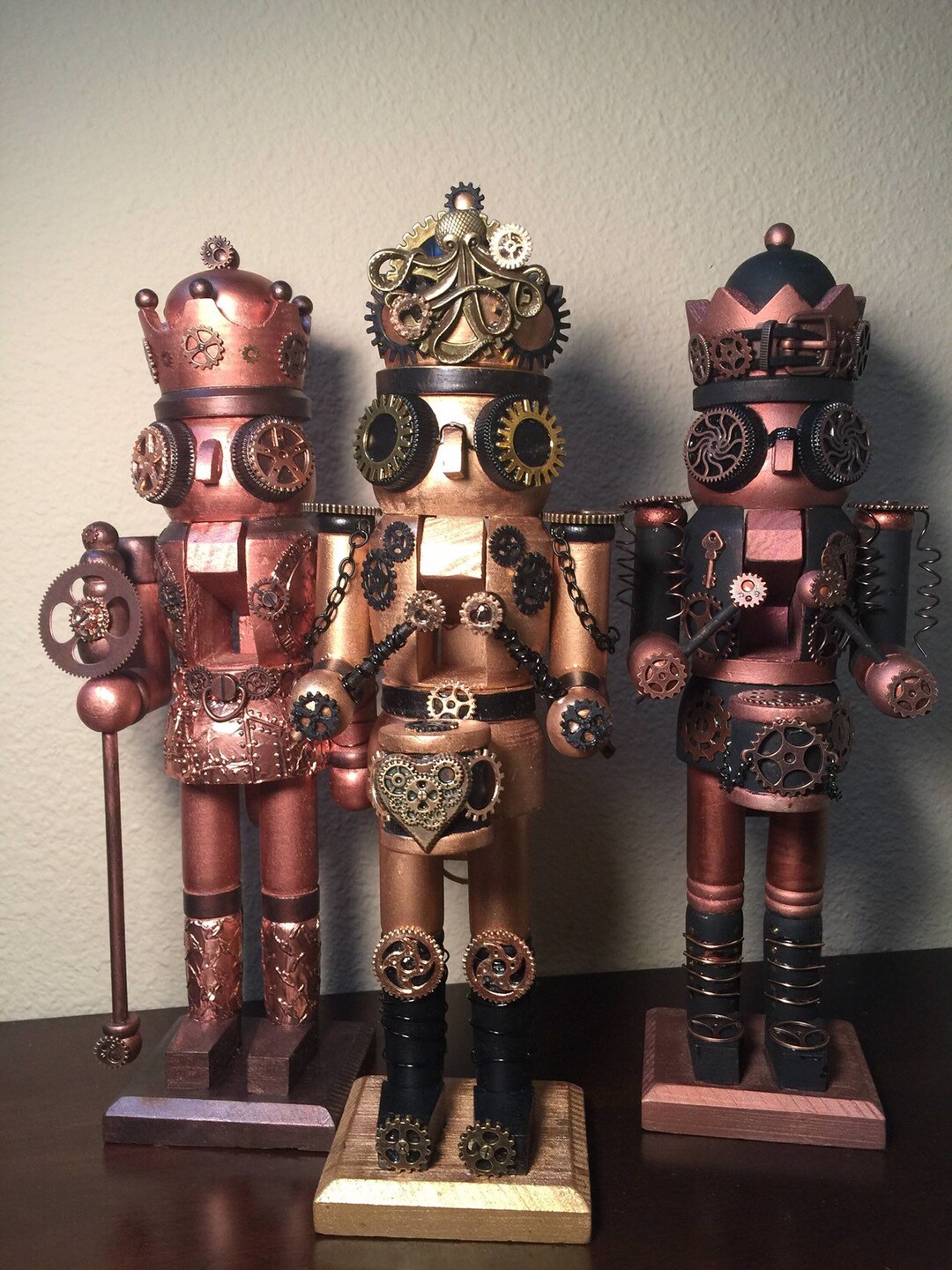 Custom Steampunk Nutcracker • Design You Own Color and Choice of ...