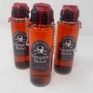 Vampire Blood Potion Bottle Magical Decor Calming Bottle Fantasy Art ...