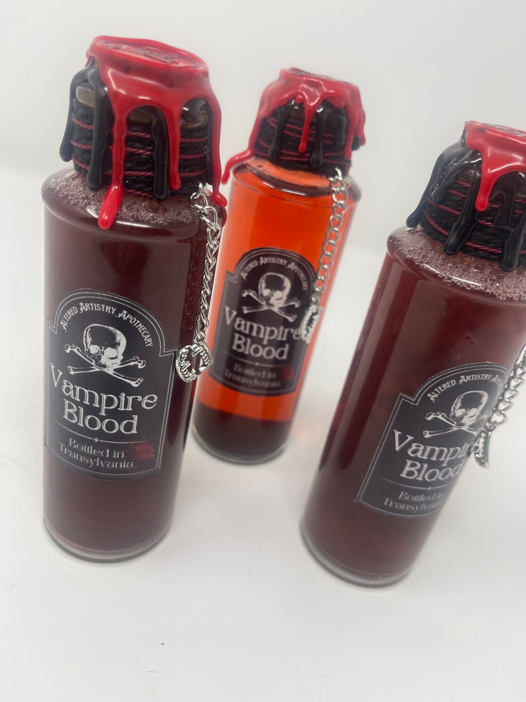 Vampire Blood Potion Bottle Magical Decor Calming Bottle Fantasy Art ...