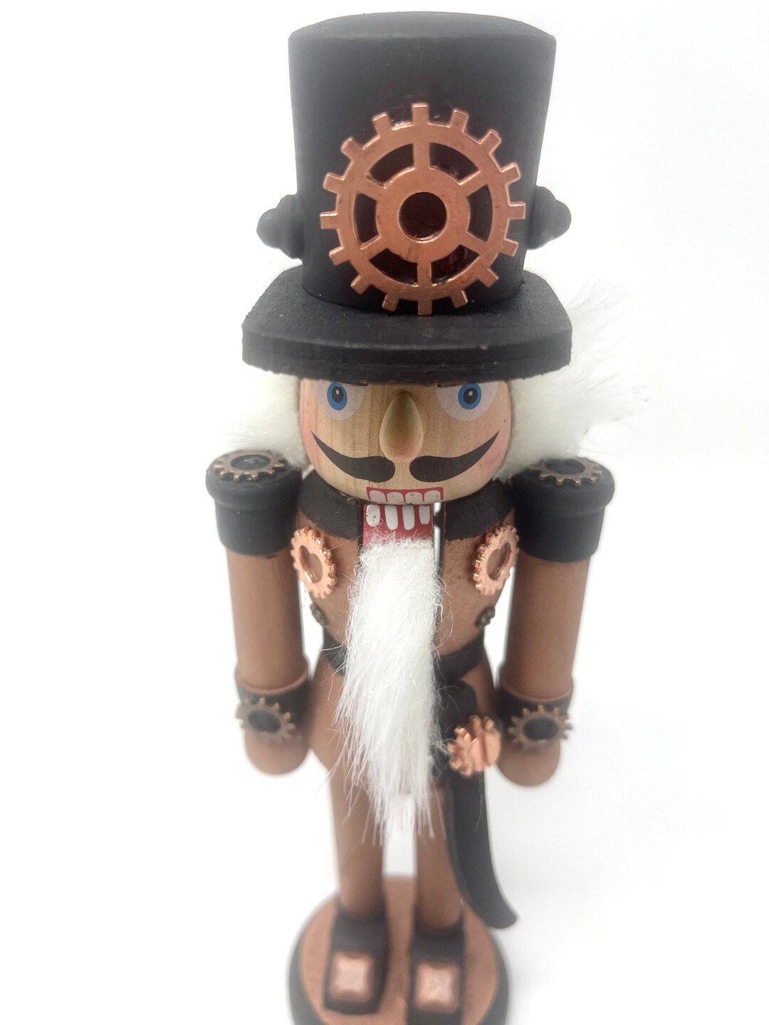 Steampunk Nutcracker • Gears Industrial Unique Medium Size Collection ...
