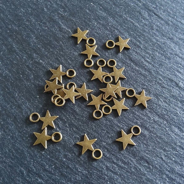 Star Charms - Etsy