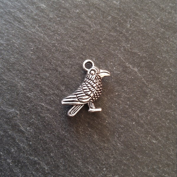 Crow Charm - Etsy