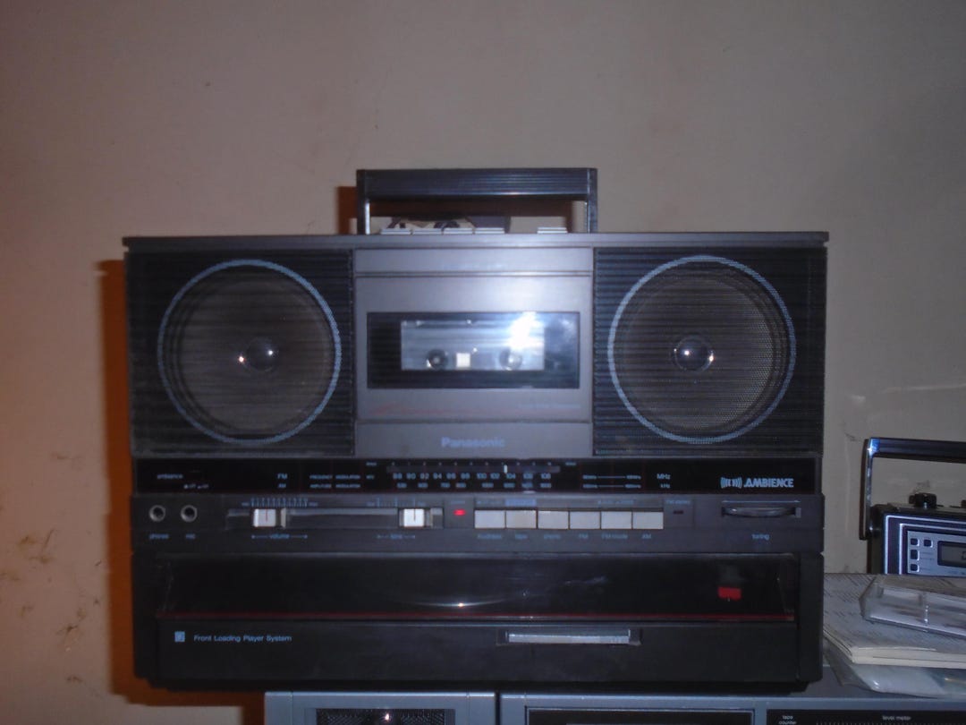 Vintage Panasonic SG-J500 Am/fm, Cassette/record Player - Etsy