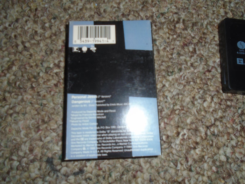 Vintage Depeche Mode Personal Jesus Single Cassette Tape - Etsy