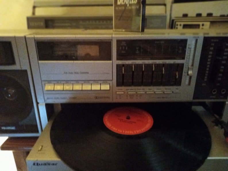 Vintage Quasar GX-3694 Am/fm Cassette/record Player Boombox - Etsy