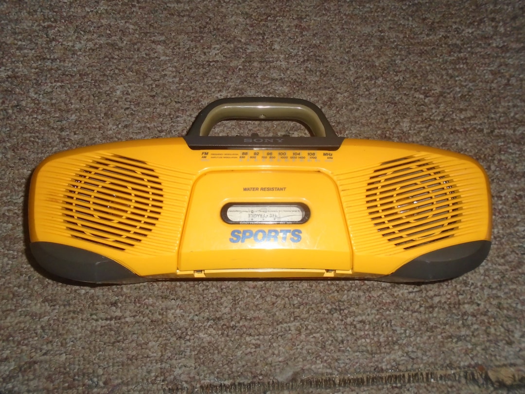 Vintage Sony CFS-902 Am/fm Cassette Player Boombox - Etsy