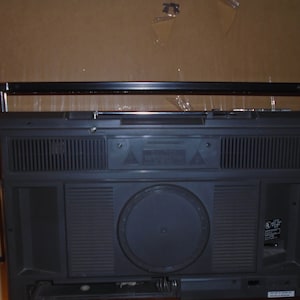 Vintage Magnavox D8443 Power Player Cassette Recorder Boombox Large ...