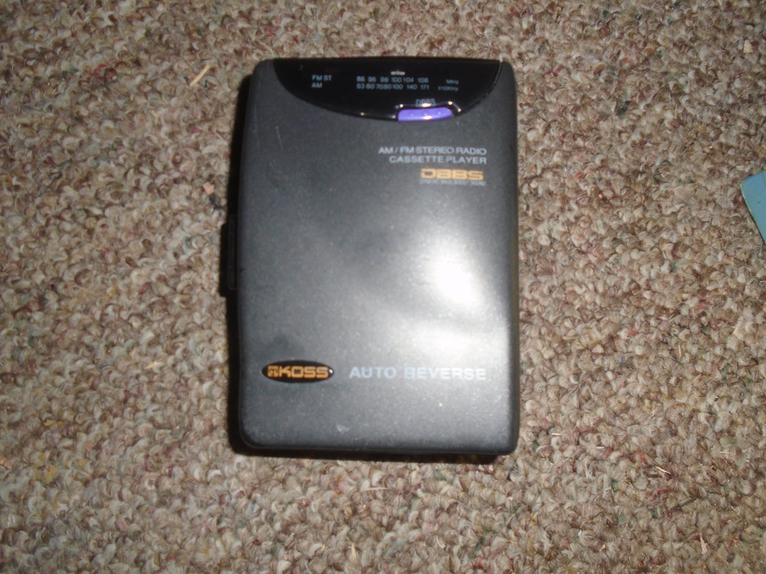 Vintage Koss PP111 Am/fm Cassette Player Walkman - Etsy