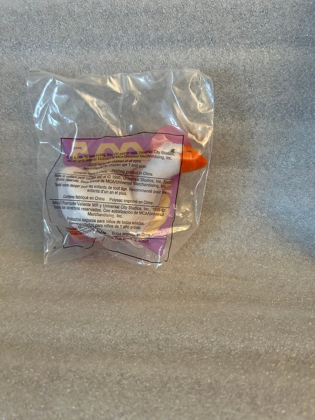 Babe's Ferdinand the Duck Vintage Mcdonald's Happy Meal Toy - Etsy
