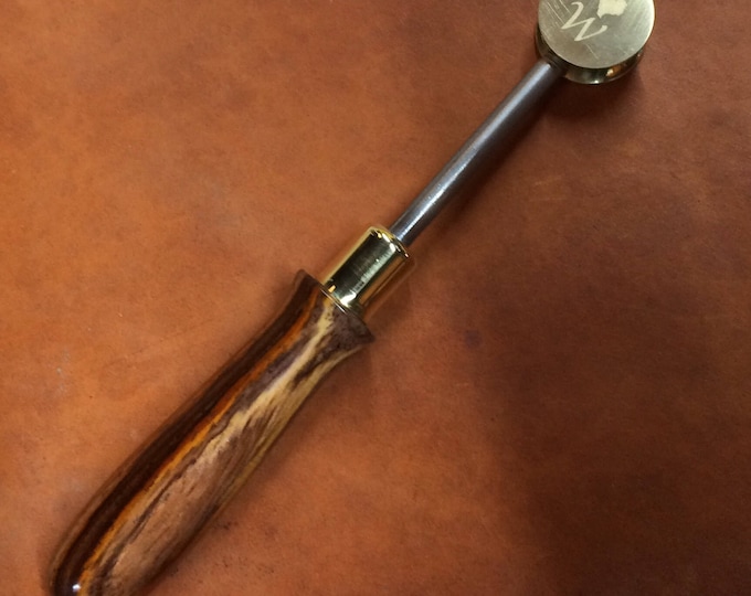 Special Multi Edge Slicker Walnut Leathercraft Creasing Burnishing Tool ...