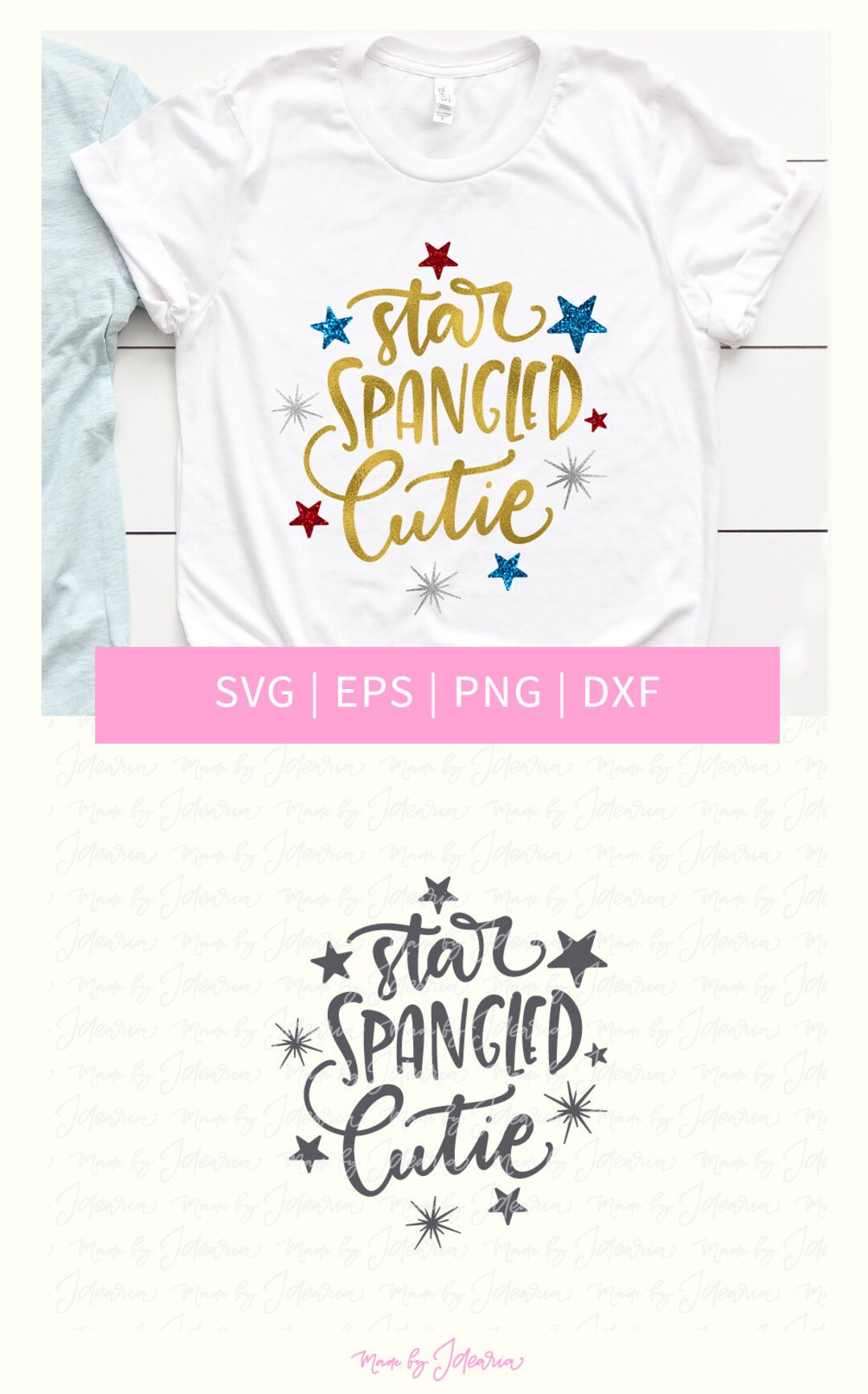 Star Spangled Svg 4th of July Svg Fourth of July Svg - Etsy