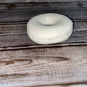 Ready to Paint Plaster Craft Fake Food Whole Medium 3.25 Inch DONUT ...