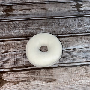 Ready to Paint Plaster Craft Fake Food Whole Medium 3.25 Inch DONUT ...