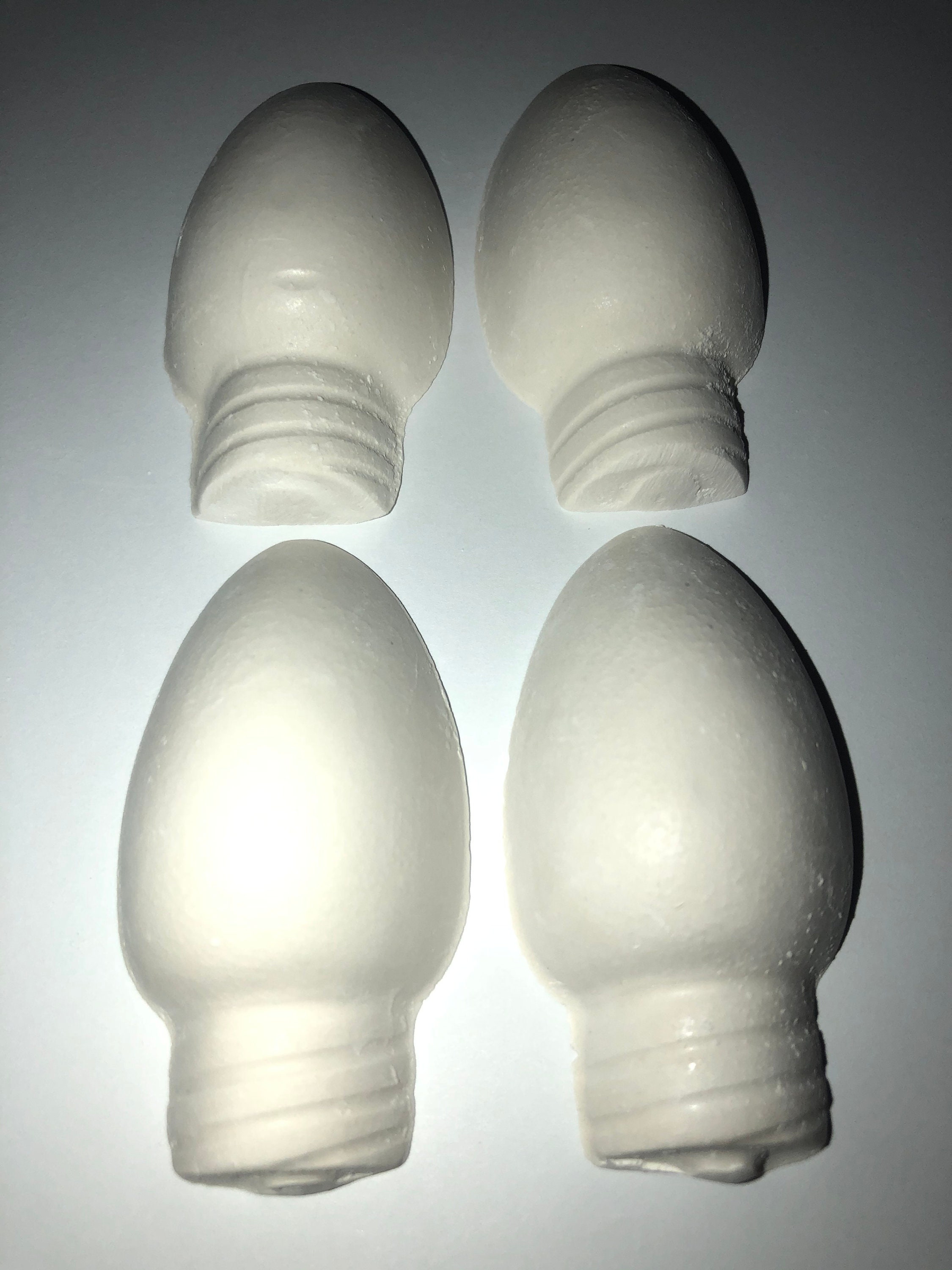 Ready to Paint Plaster Craft Chalkware 4 Pieces Christmas Tree - Etsy