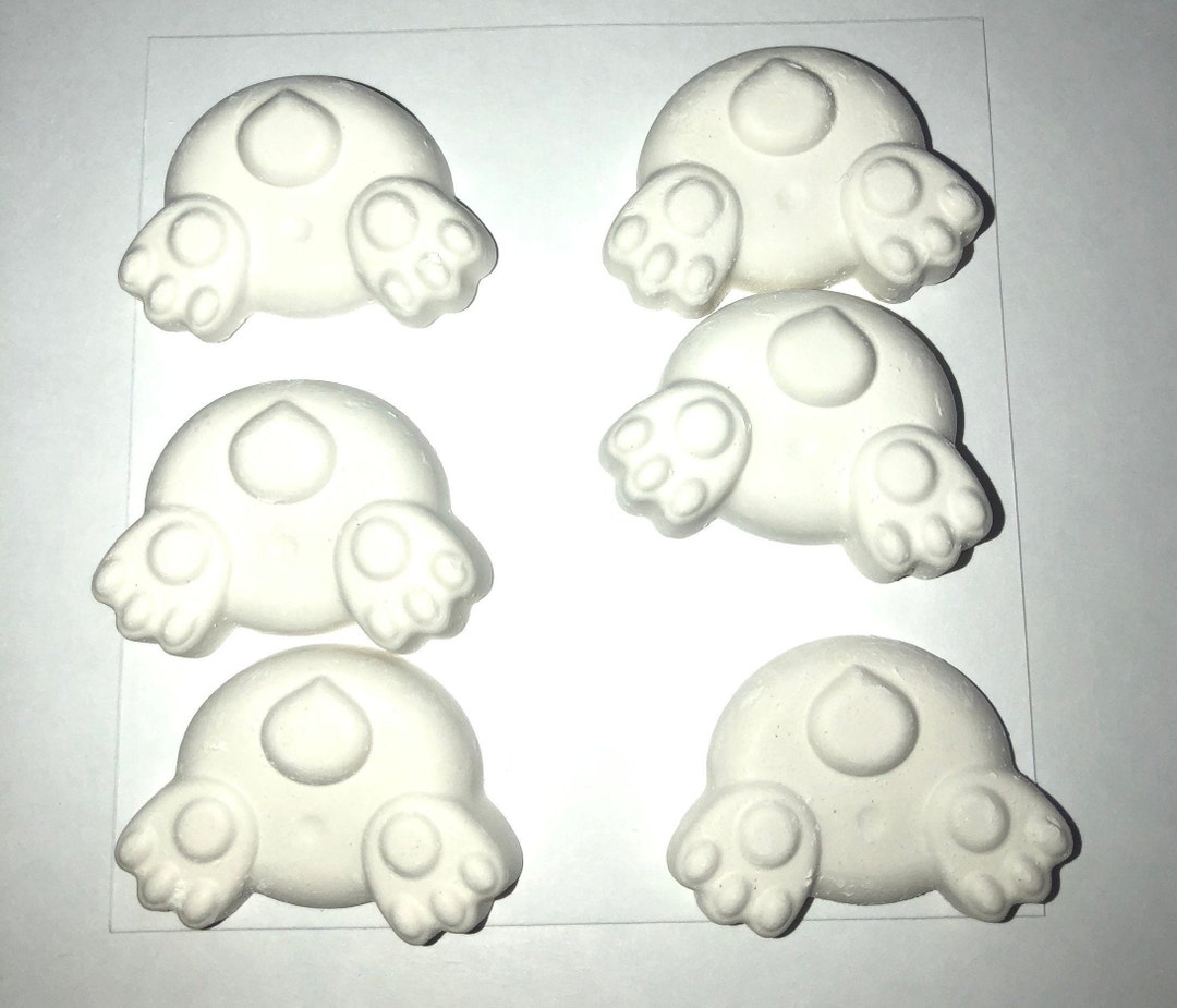 Ready to Paint Plaster of Paris DIY Craft 6 Piece Easter Rabbit BUNNY ...